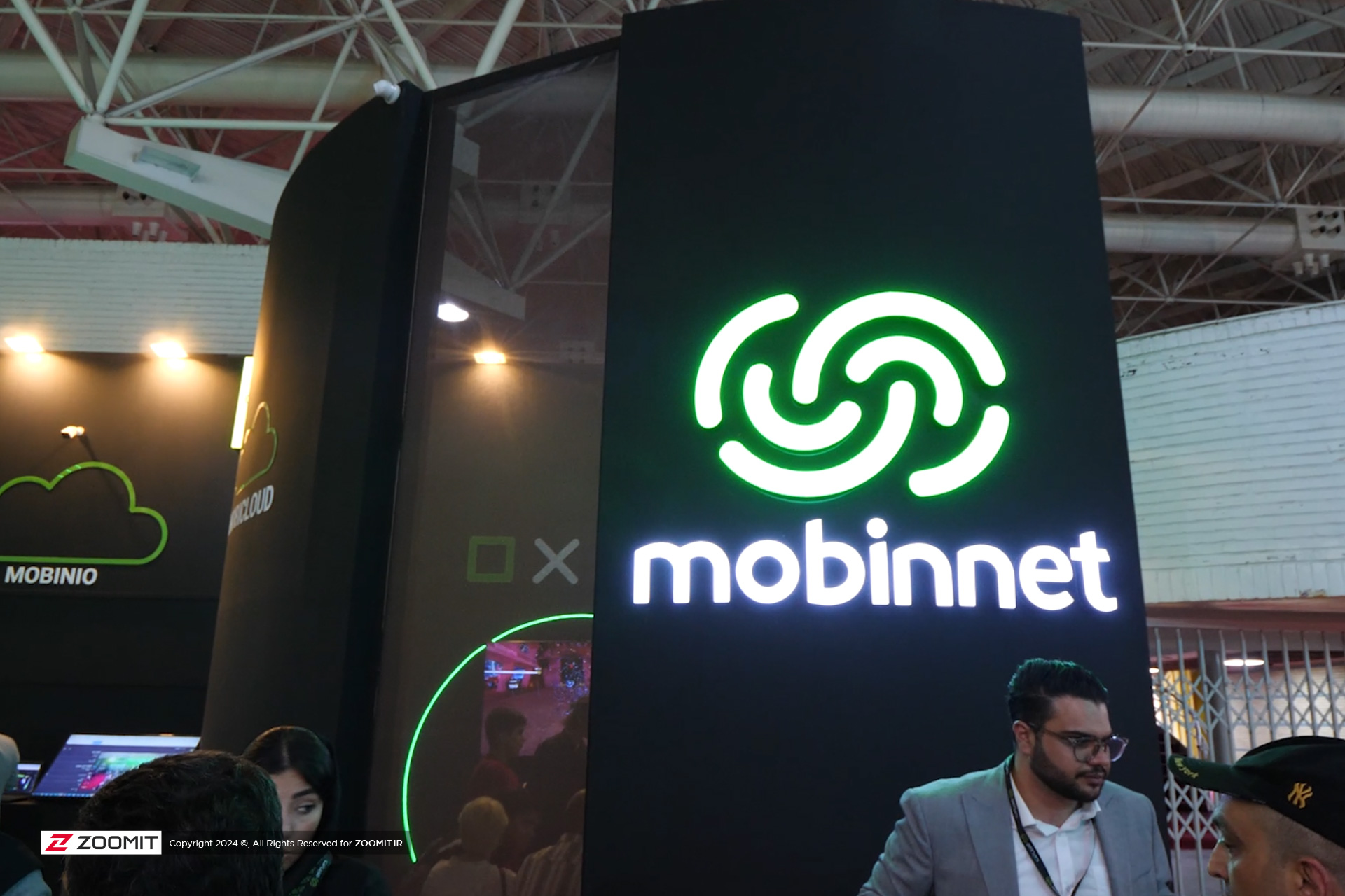 گزارش زومیت از غرفه مبین‌نت در الکامپ ۲۷؛ فیبر نوری و سیستم‌های نظارت ...