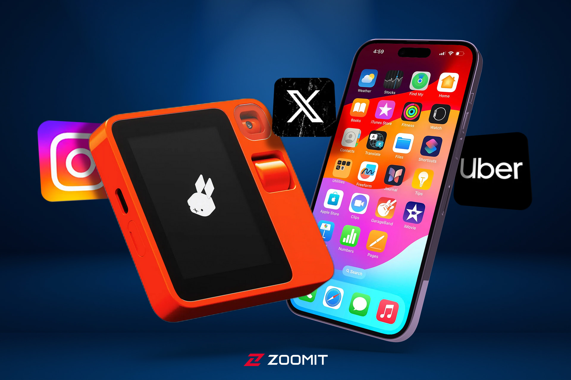 عجیب‌ترین گجت دنیا؛ چرا همه دیوانه Rabbit R1 شده‌اند - زومیت