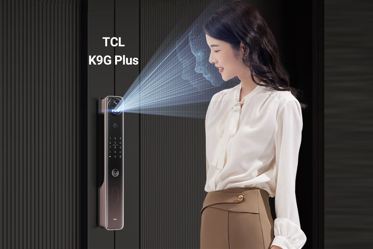 قفل هوشمند جدید TCL سیستم تشخیص چهره و شارژدهی ۷ ماهه دارد - زومیت